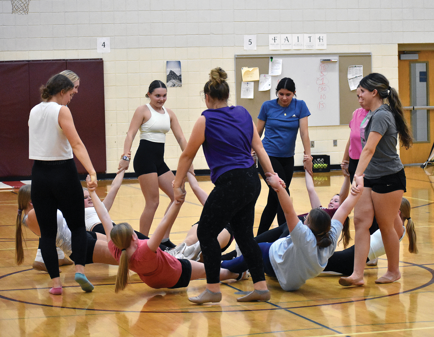 Cathedral dance team meets with NFL cheerleading alumnus | News, Sports ...